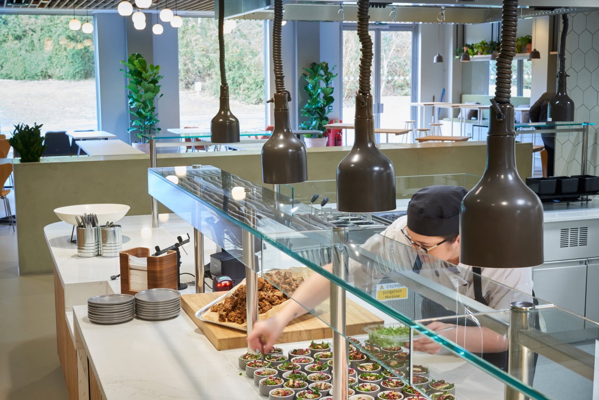 Pharmaceutical Office Cafeteria - Interior Design - Edge DPM